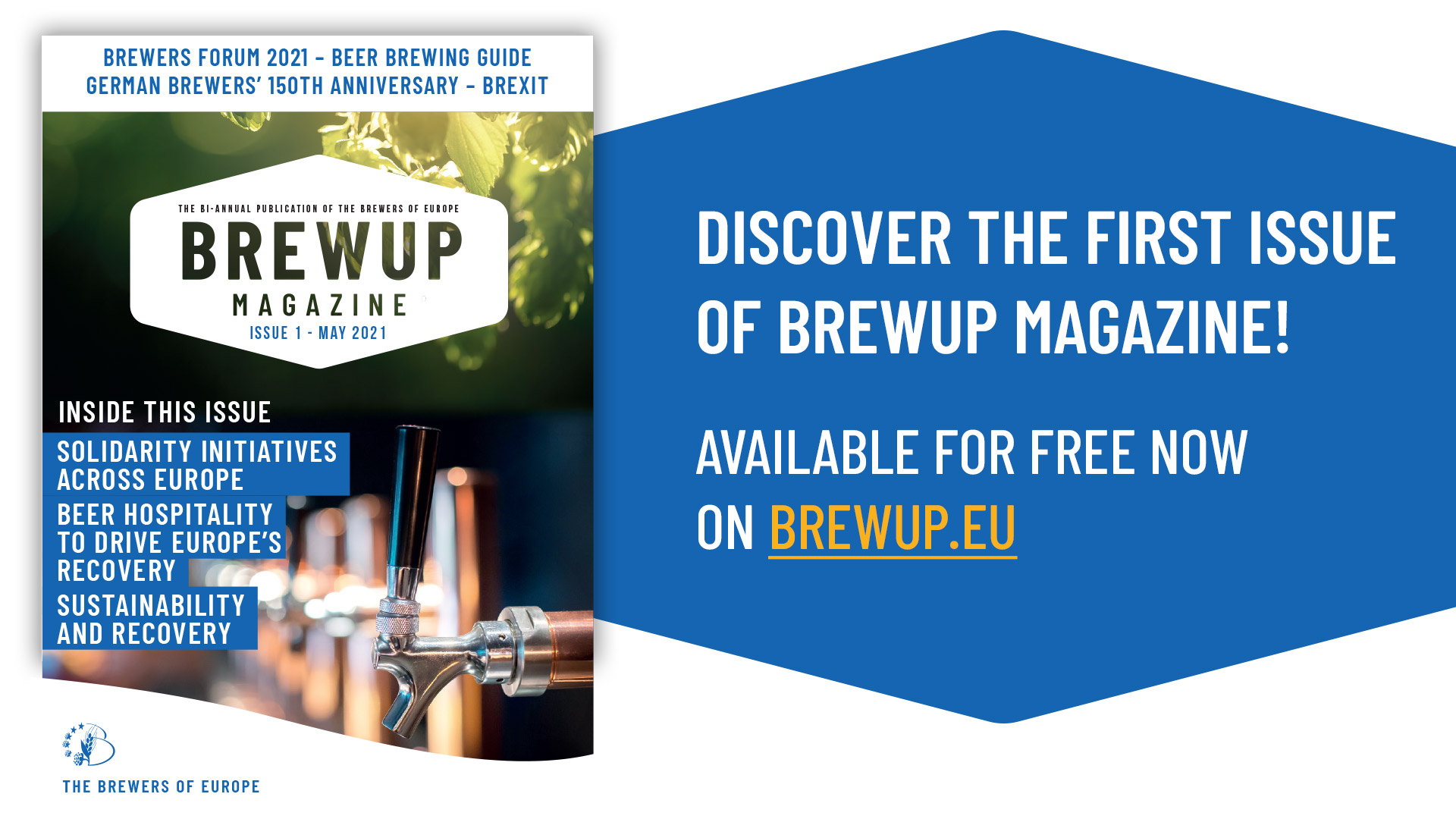 BrewUp Magazine Issue 1 - MAY 2021